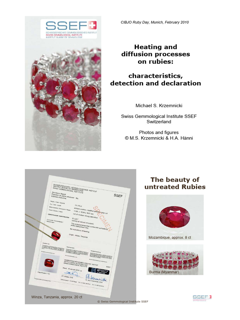 RubyDay2010_SSEF | PDF | Glasses | Materials