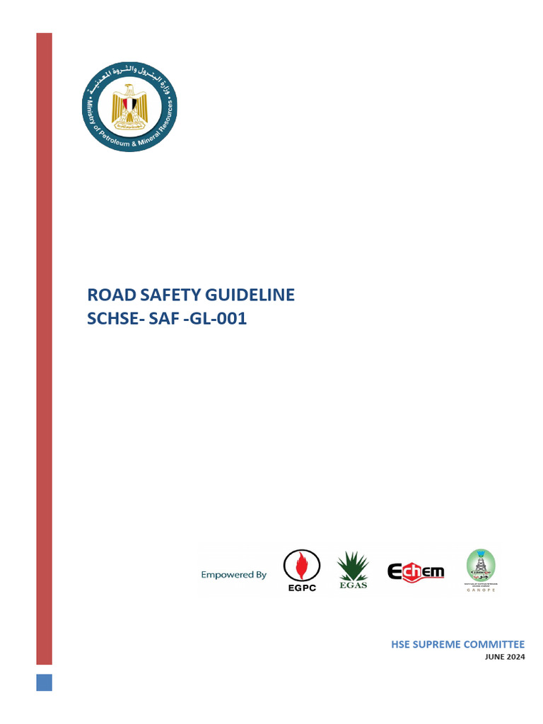 (SCHSE SAF GL 001) Road Safety Guideline | PDF | Traffic Collision ...