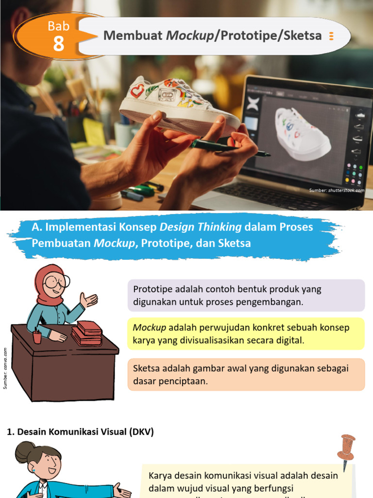 Membuat Mockup,Prototipe,Sketsa | PDF