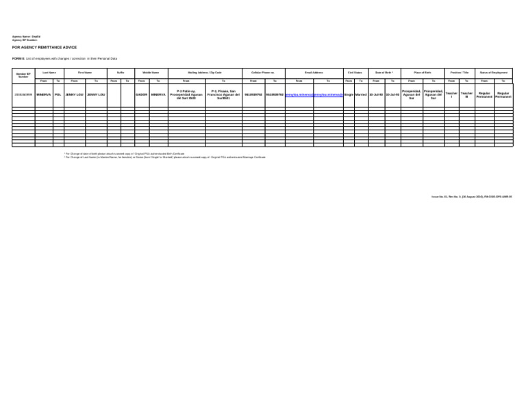 373001171-ARA-FORM-E | PDF | Internet | Computer Mediated Communication