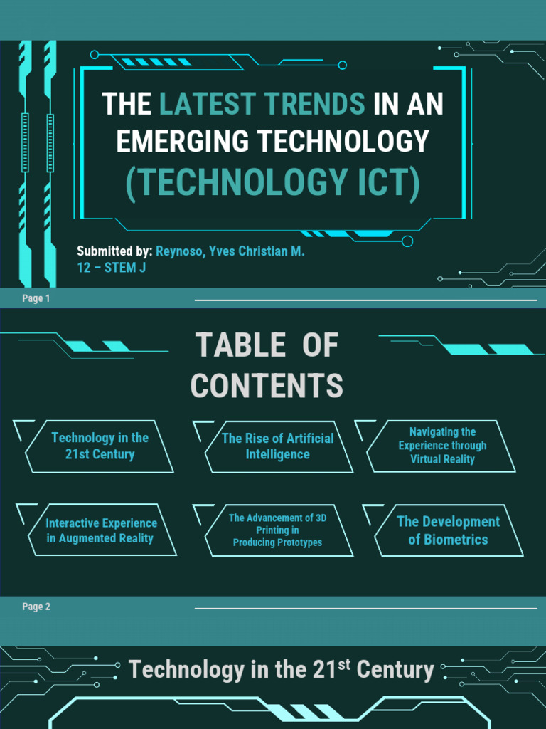 E-tech Presentation PDF | PDF | Augmented Reality | Virtual Reality