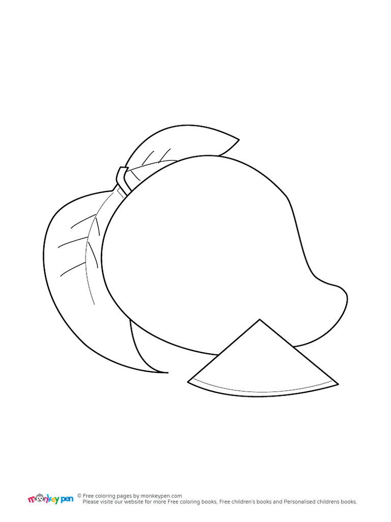06 Mango Colouring Page For Kids C5f143a6 3f9a 4fc8 b40f 21ae15e542b2 | PDF