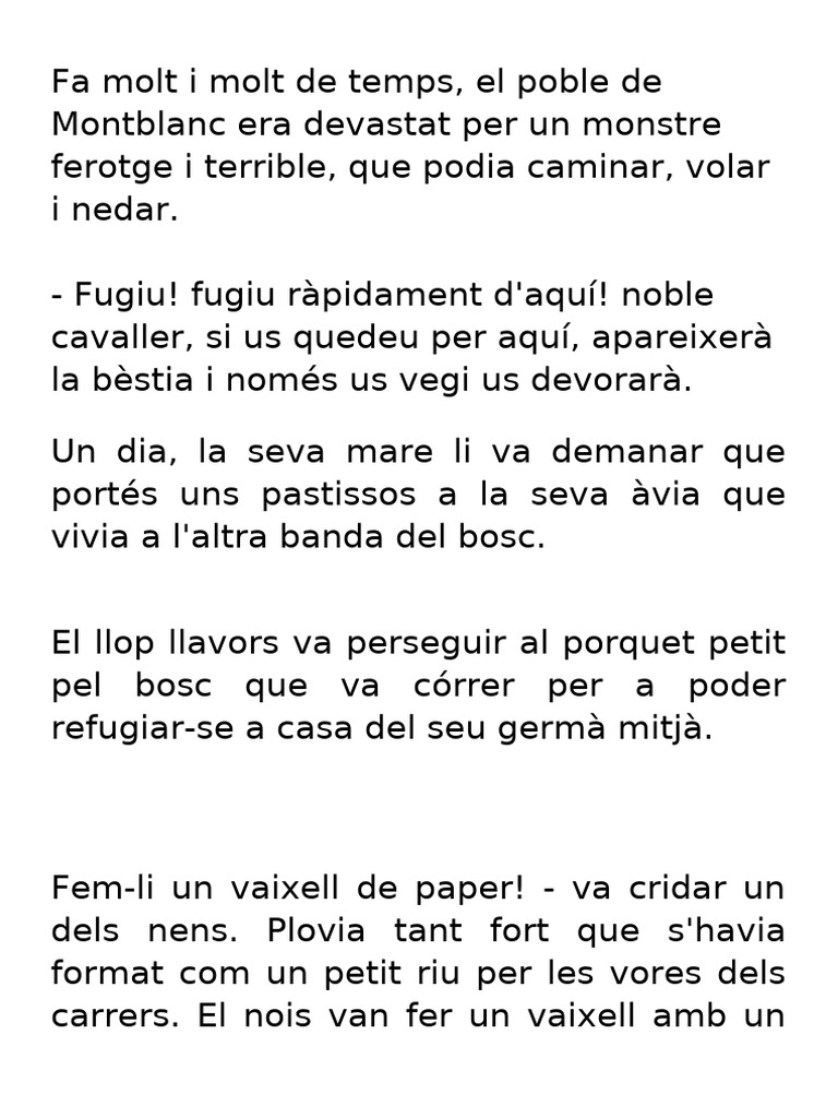 contes i llegenda de Sant Jordi | PDF