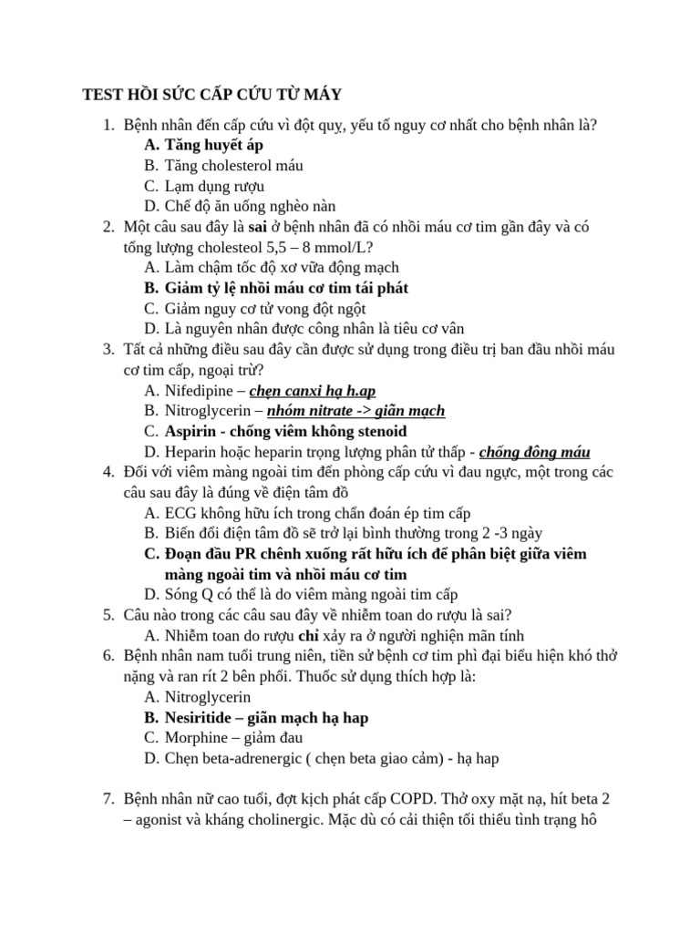 Bản 1 Hscc Máy Linh Có Đáp Án | PDF
