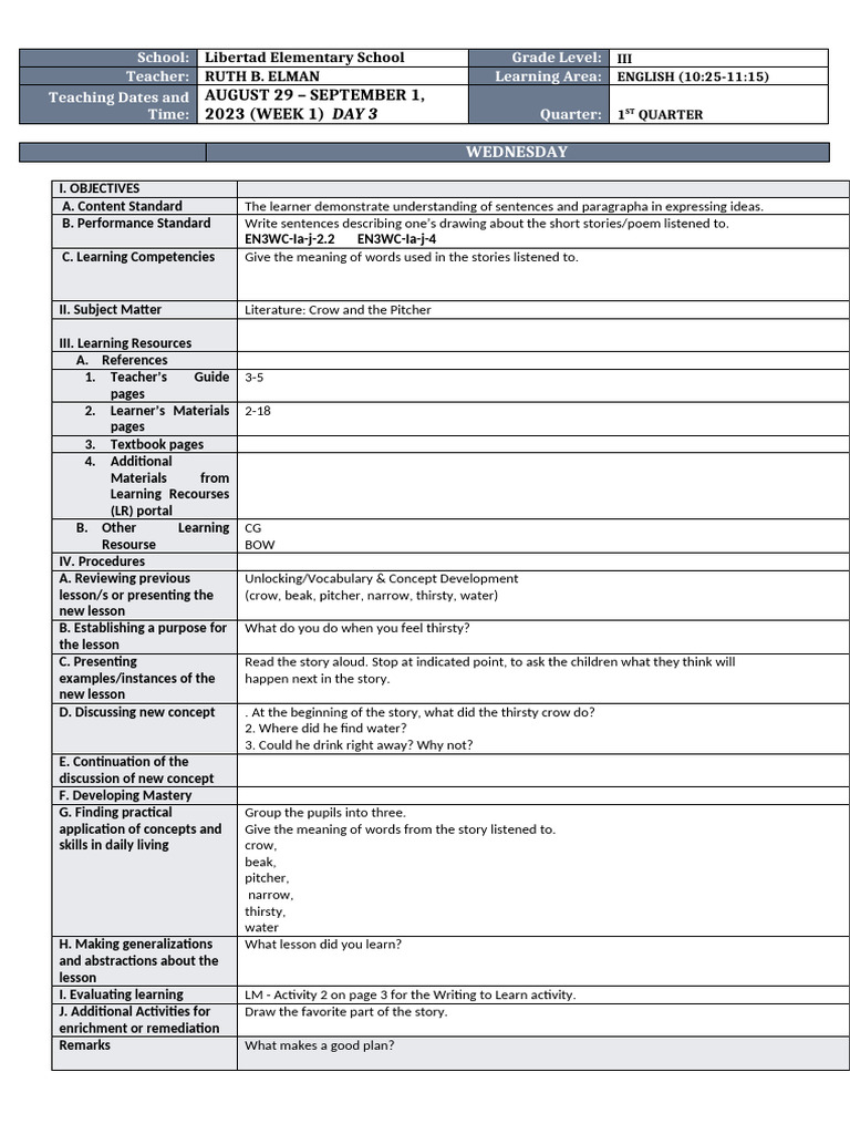 Q1 W1 Day 2 | PDF | Cognitive Science | Human Communication