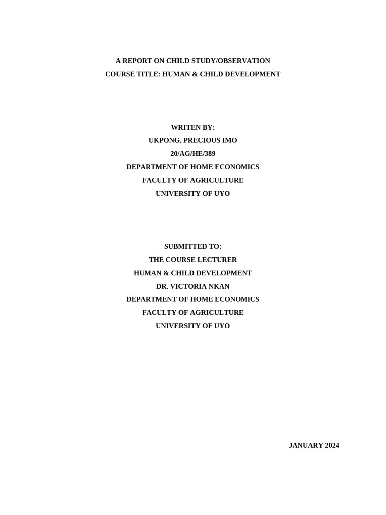 Human and Child Development | PDF | Emotions | Child Development