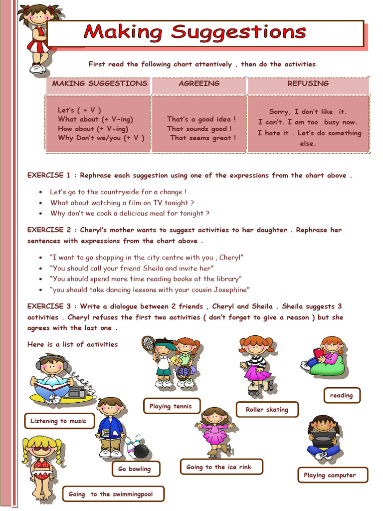 Suggestions | PDF