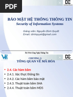 Chương 6 - Hàm Băm | PDF