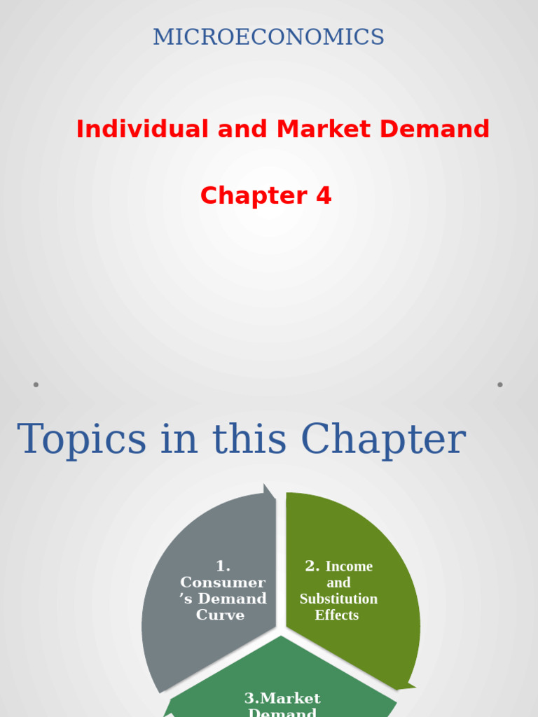 Eco2211 Microeconomics Chapter 4 Slides | PDF | Demand | Demand Curve
