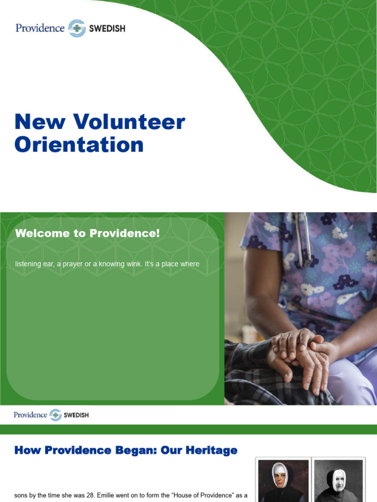 New Volunteer Orientation Packet | PDF | Sexual Harassment | Emergency Department