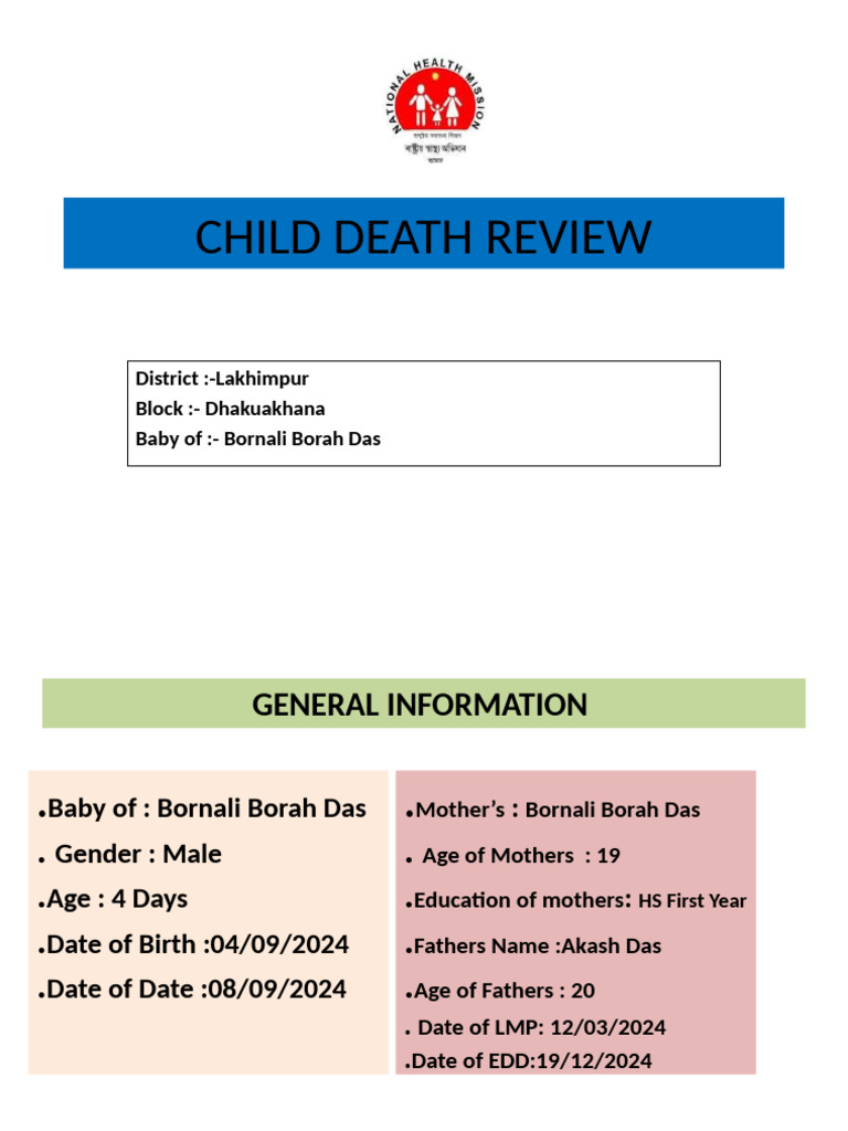 Child Death Review: Premature Infant Case | PDF | Childbirth | Preterm ...