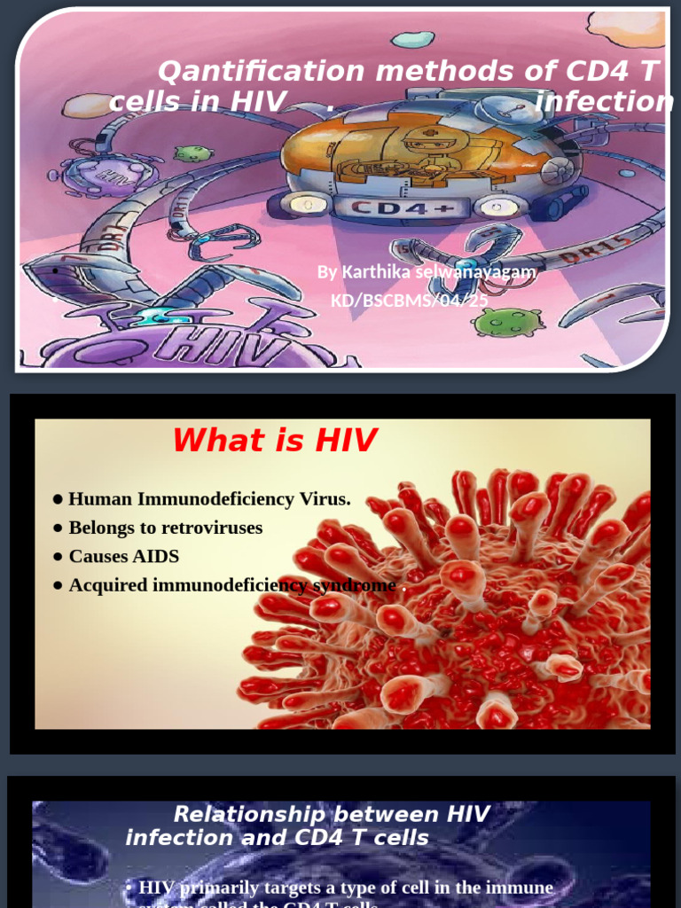 Presentation | PDF | Hiv | Cd4