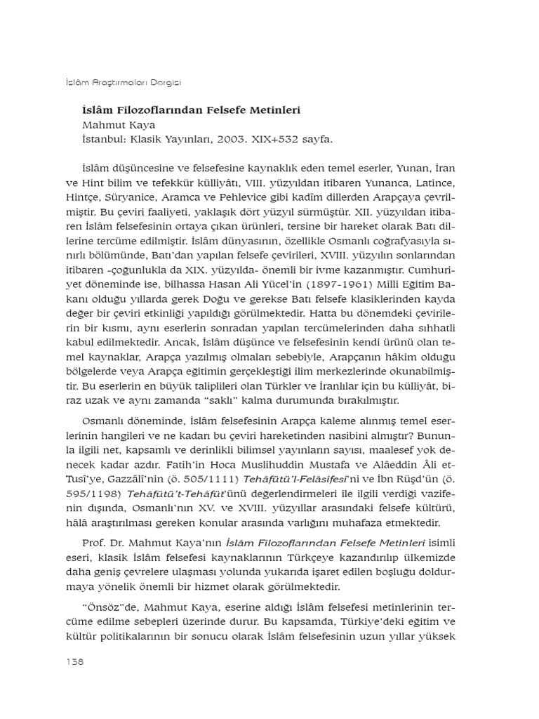 SL - M Filozoflar - Ndan Felsefe Metinleri (#1079981) - 2278560 | PDF