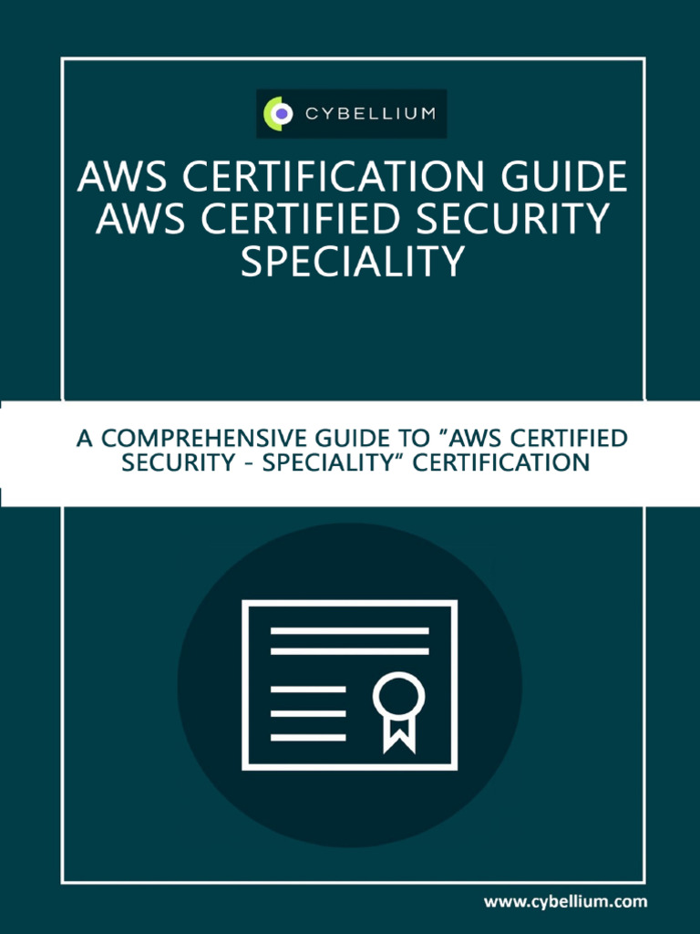 AWS Certification Guide - AWS Certified Security - Specialty A ...
