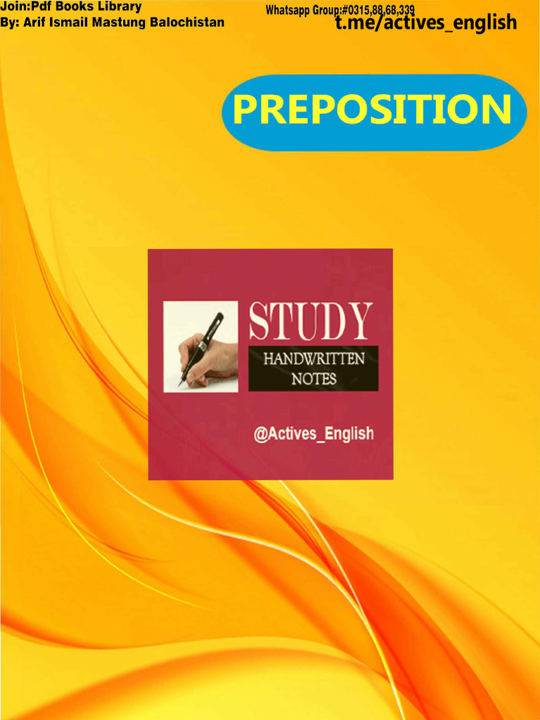 6. PREPOSITION | PDF