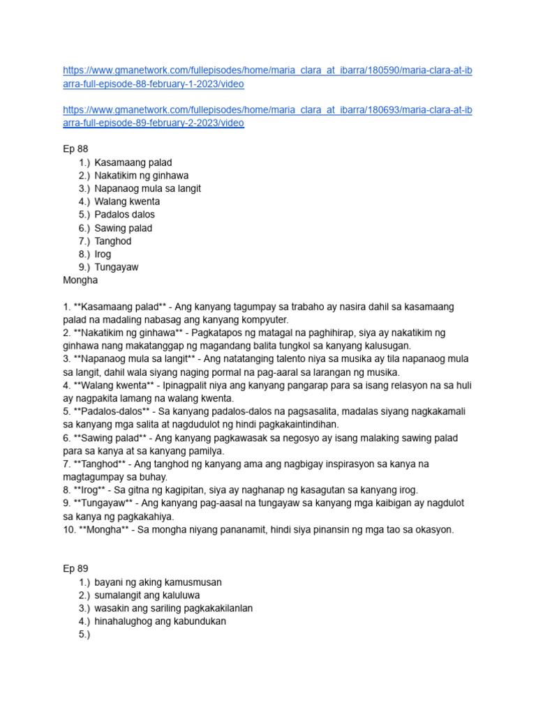 El Fili Na Ewan | PDF