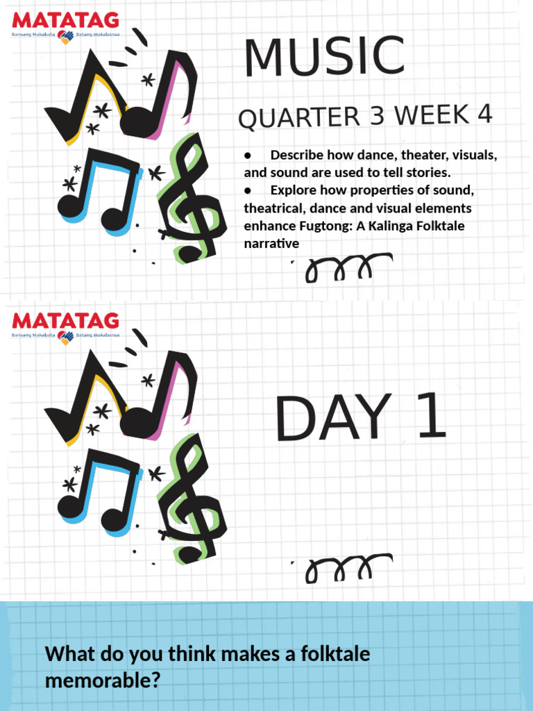 Music&Arts g4 q3 w4 | PDF | Storytelling | Dances