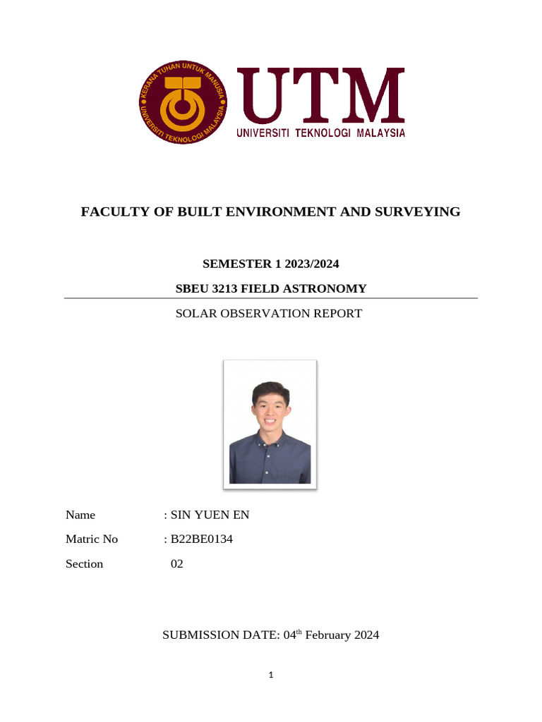 Solar Observation Techniques | PDF | Surveying | Horizon