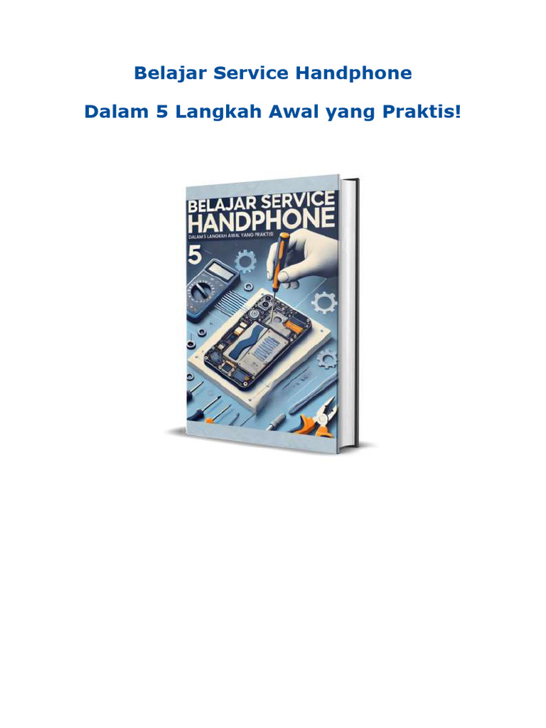Panduan Praktis Servis Handphone | PDF