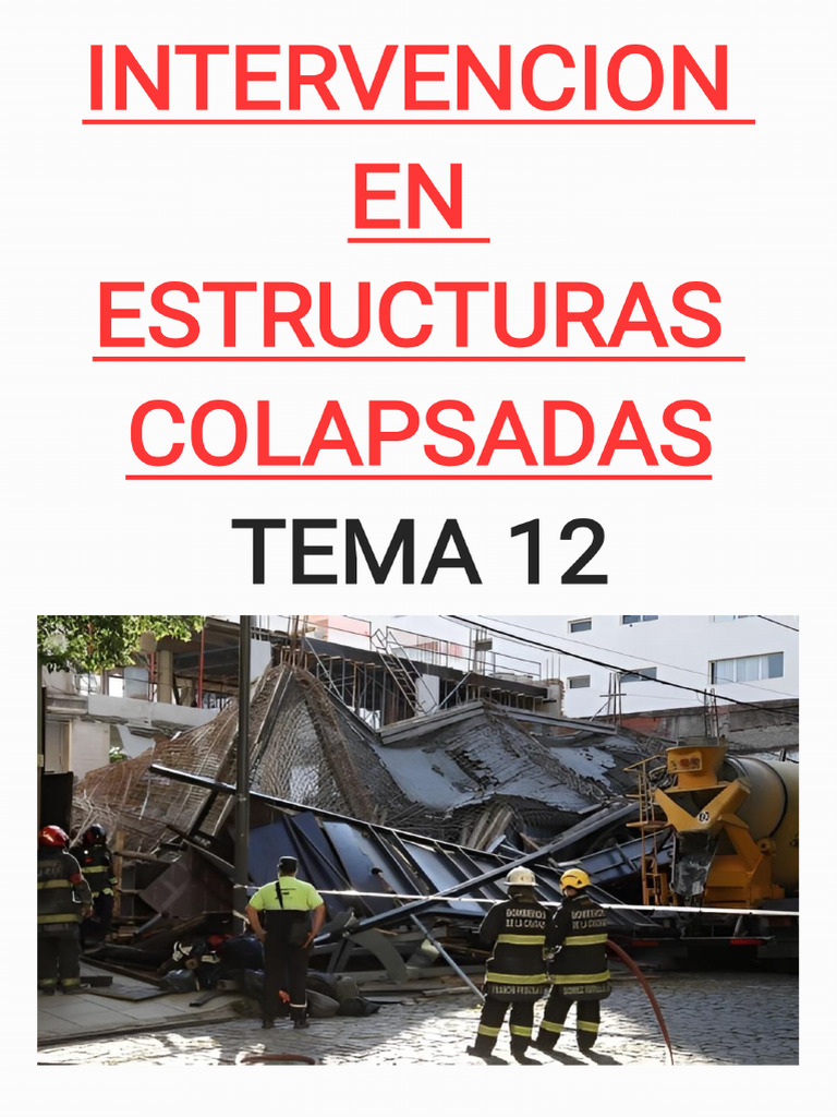 Intervenciones BREC en Estructuras Colapsadas | PDF | Licencia Creative ...