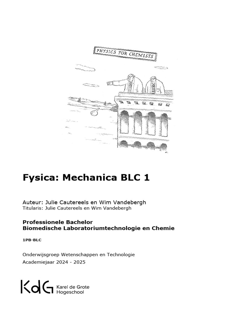 Cursus Mechanica 24 25 | PDF