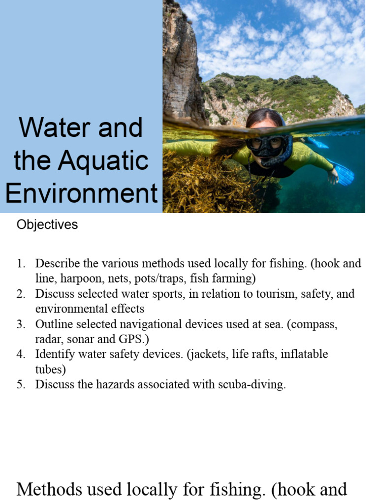 WK 8 Water and The Aquatic Environment | PDF | Commercial Fishing ...