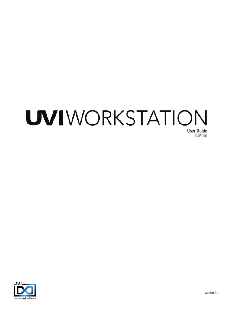 UVI Workstation User Guide | PDF | License | Installation (Computer ...
