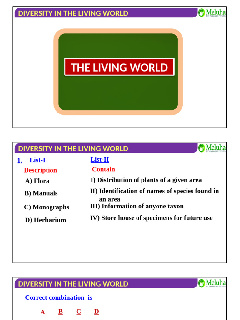 Bot Jr Tlw m08 Obj Ex-V | PDF | Organisms | Botany