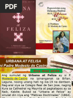 Pagsusulatan Nang Dalauang Binibini Na Si Urbana at Ni Feliza | PDF