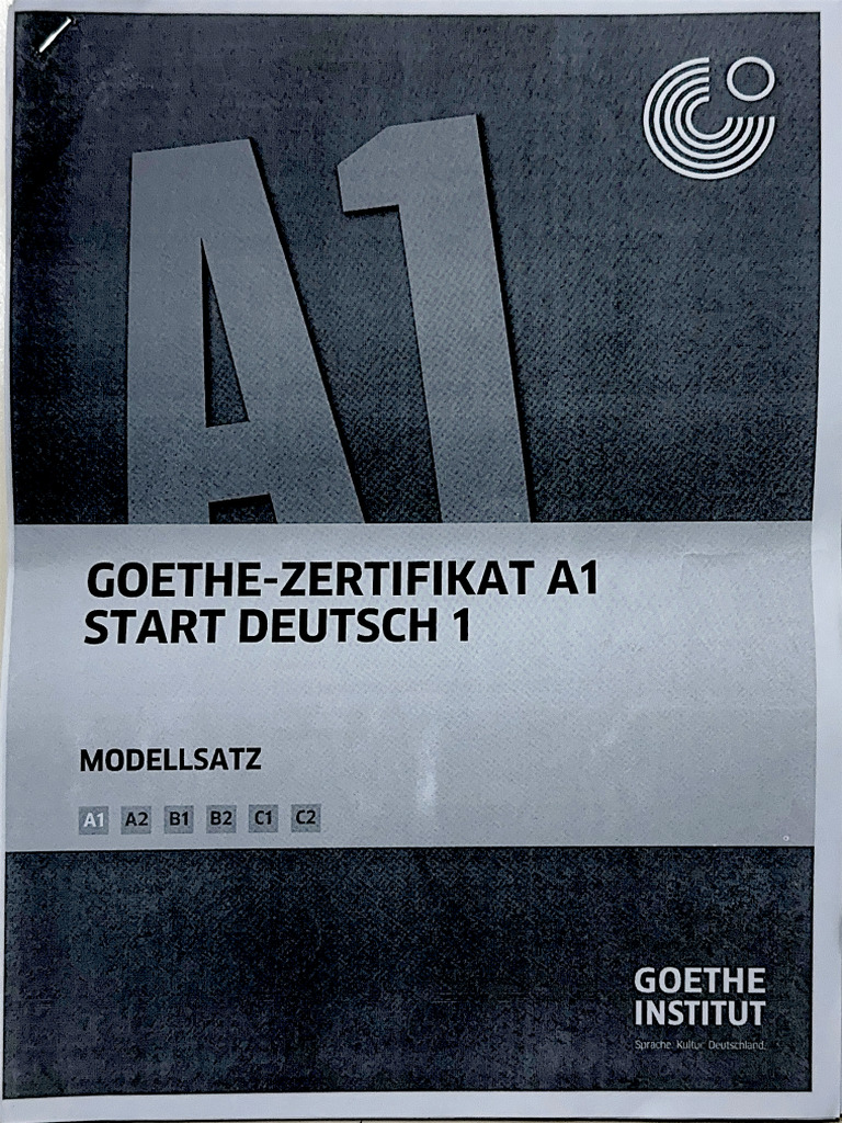 A1 Sinav 1. Bölüm | PDF