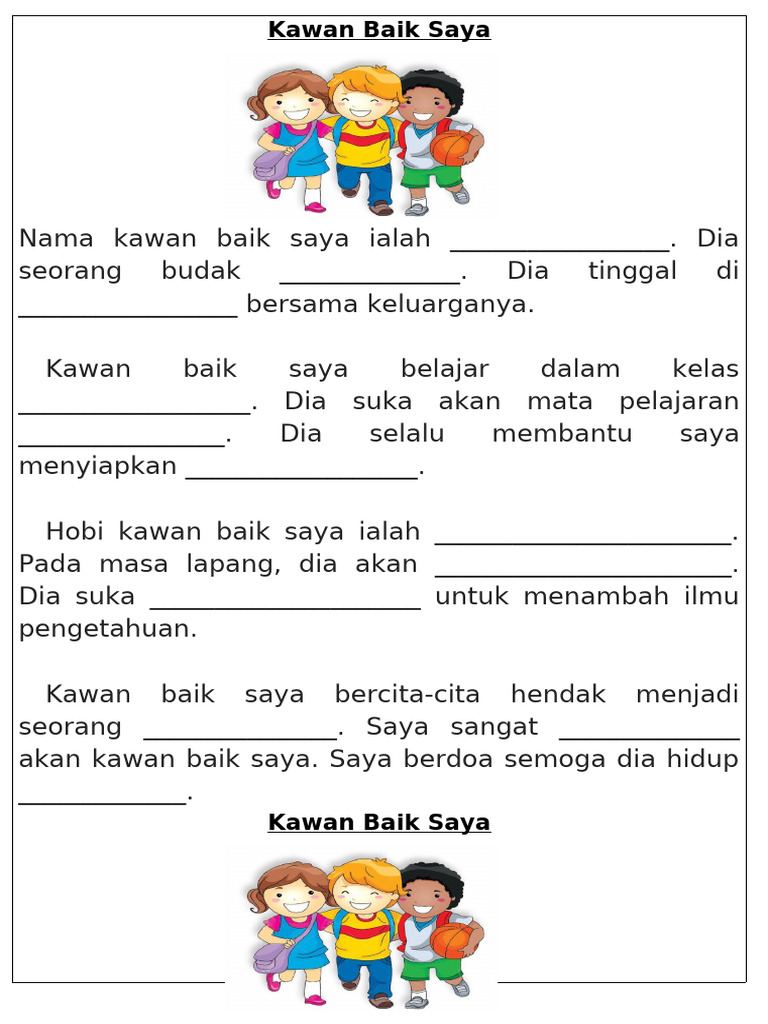 M17 T3 - Karangan Kawan Saya | PDF