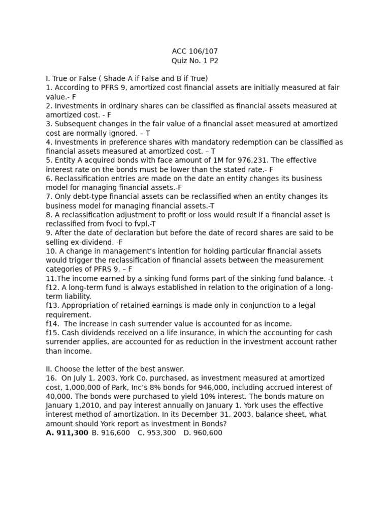 ACC | PDF | Bonds (Finance) | Option (Finance)