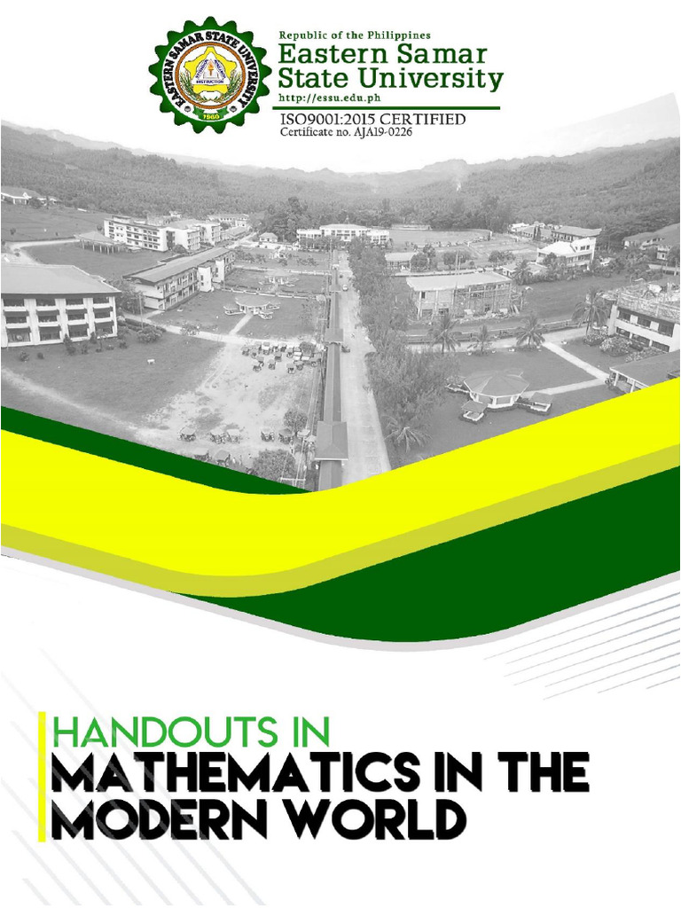 Math in The Modern World Handouts | PDF | Set (Mathematics) | Mathematics