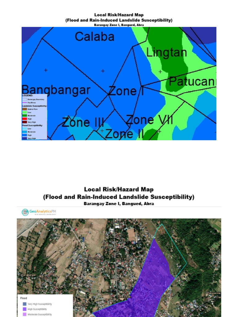 Local Risk Hazard Maps - Zone 1 | PDF