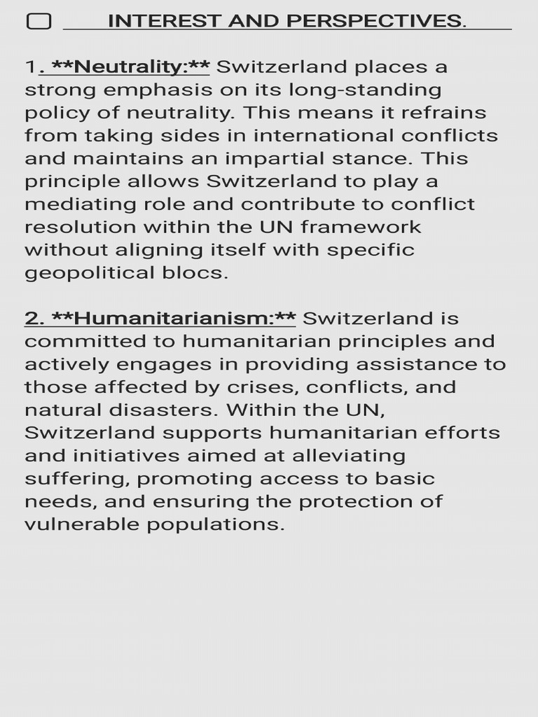 Switzerland | PDF