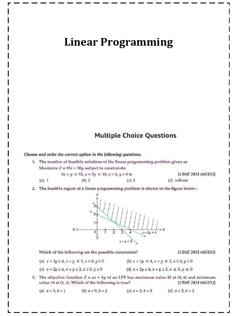 LPP Worksheet | PDF