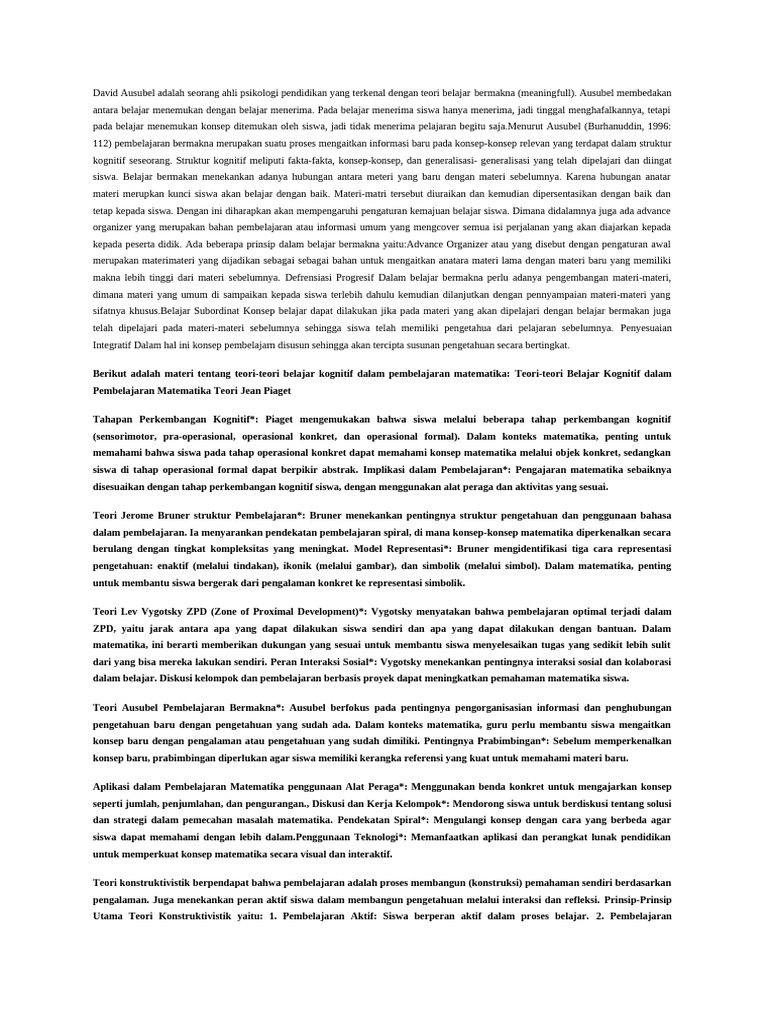 Contekan Uas BDP | PDF