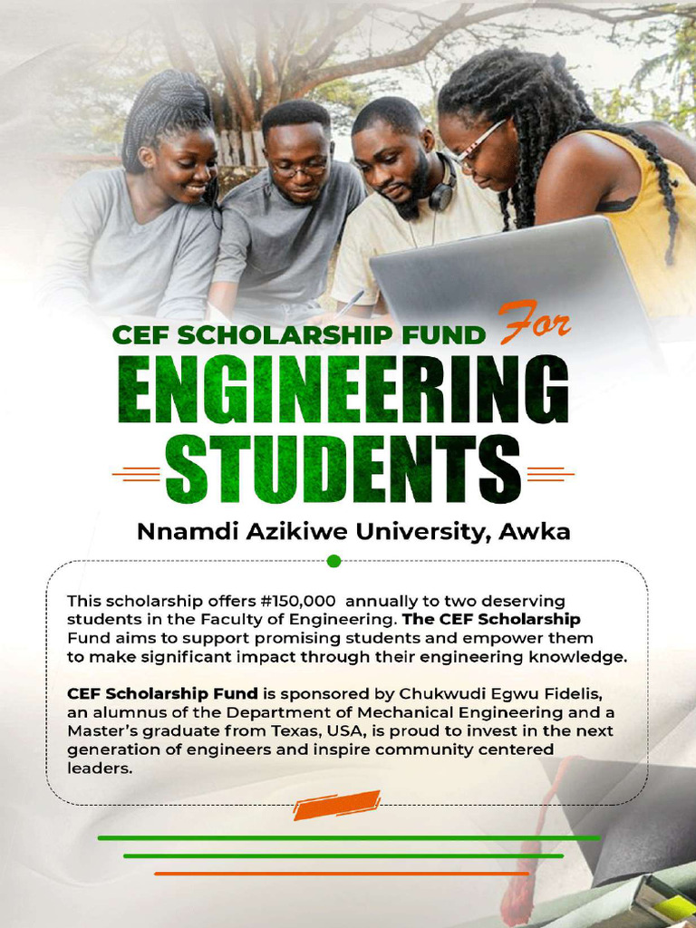 Cef Scholarship Fund | PDF