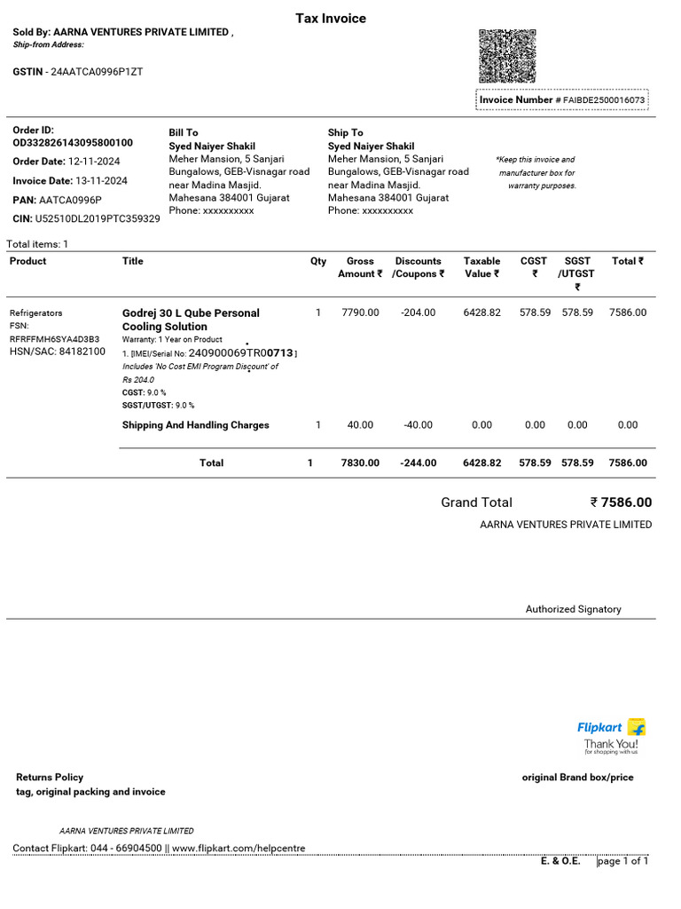 Memorandum - Quarter No 688A at Sabarmati Handedover To RLDA For ...