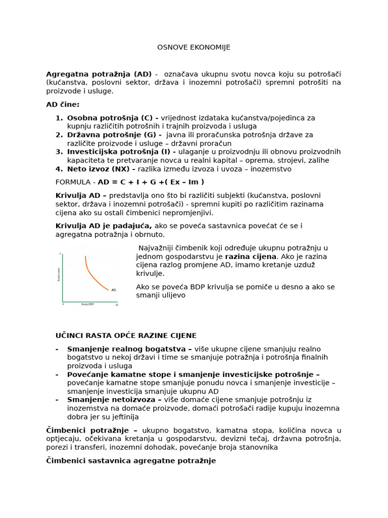 Osnove Ekonomije | PDF