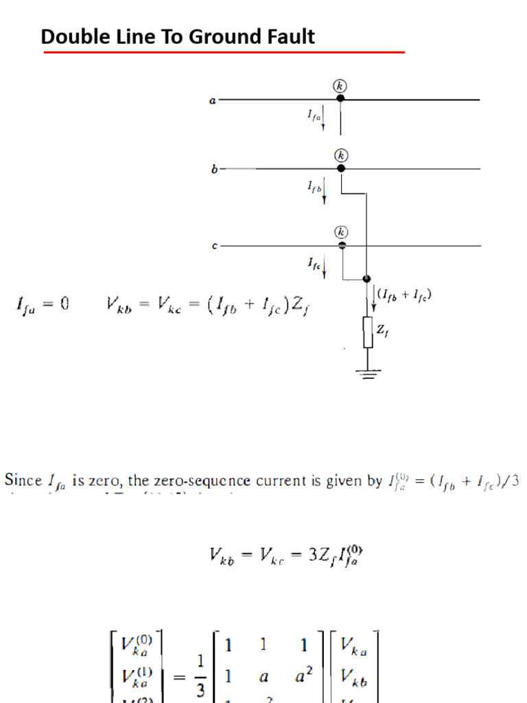 2) Double Line To Ground | PDF