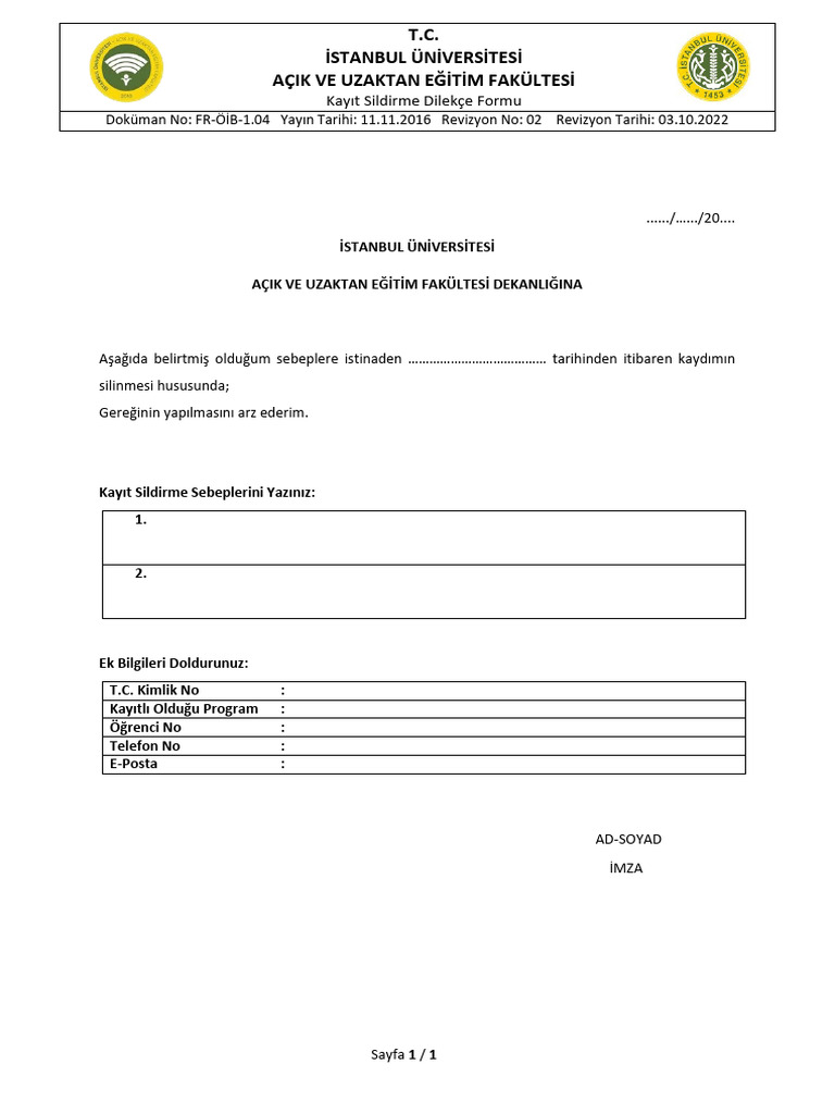 fr-oib-1.04-kayit-sildirme-dilekcesi | PDF fr-oib-1.04-kayit-sildirme-dilekcesi | PDF