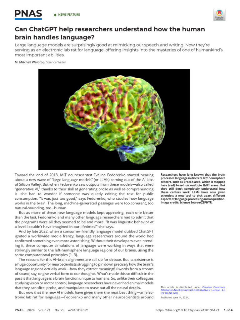 AI Models and Brain Language Insights | PDF | Artificial Intelligence ...