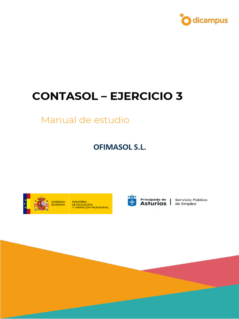 Contasol Caso Práctico 3 | PDF | Contabilidad | Factura