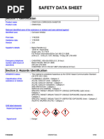 MSDS - Taseto Color Check FP-S (Penetrant) | PDF | Toxicity | Magnesium