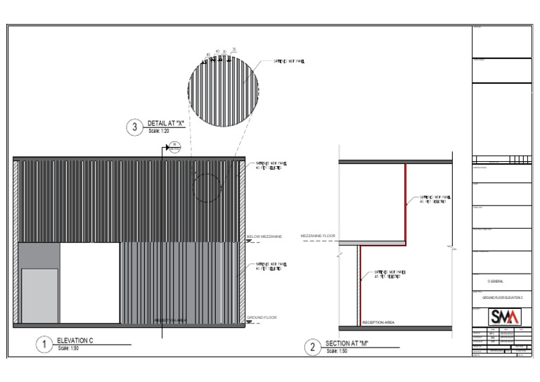 Ground Floor Elevation C | PDF | Pedestrian Infrastructure | Floors