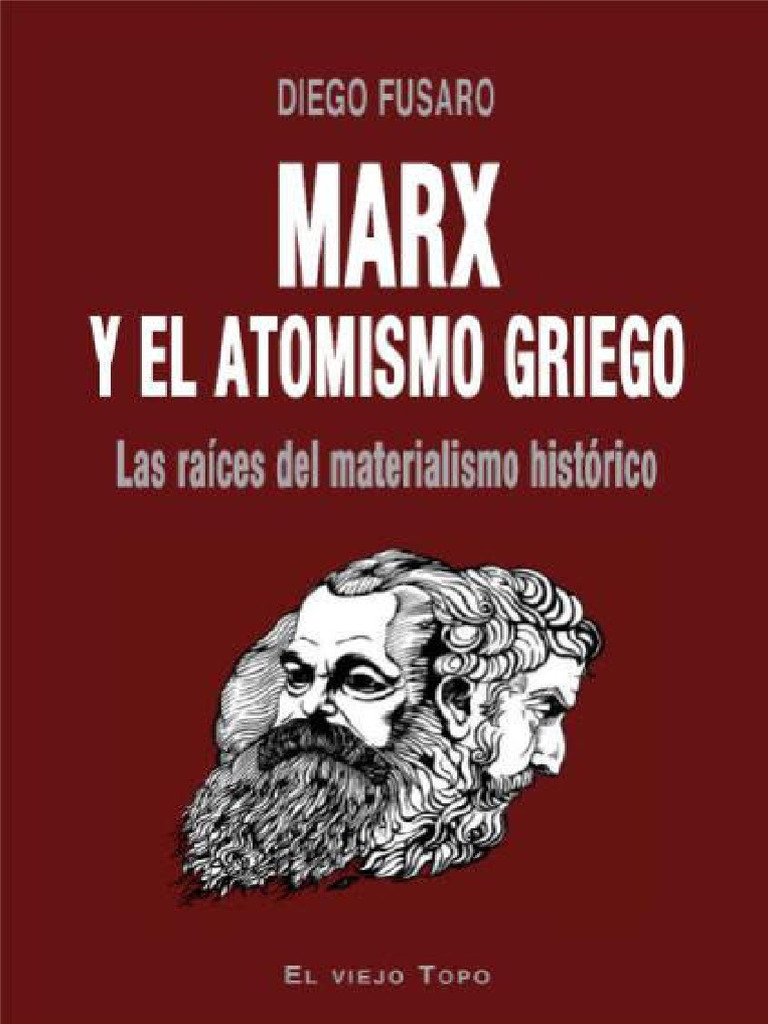 Fusaro Diego - Marx Y El Atomismo Griego | PDF | Georg Wilhelm ...