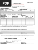 SOLO PARENT ID Application Form | PDF | Government | Social Institutions