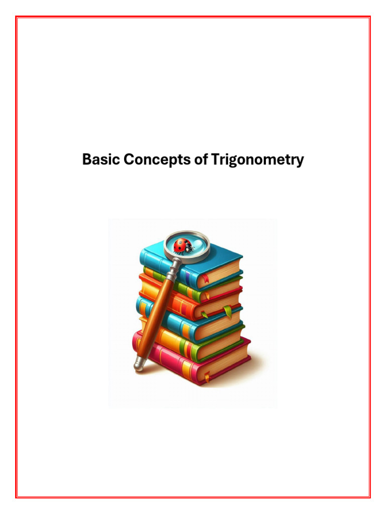 Basic Trigonometry Concepts | PDF | Trigonometric Functions | Trigonometry