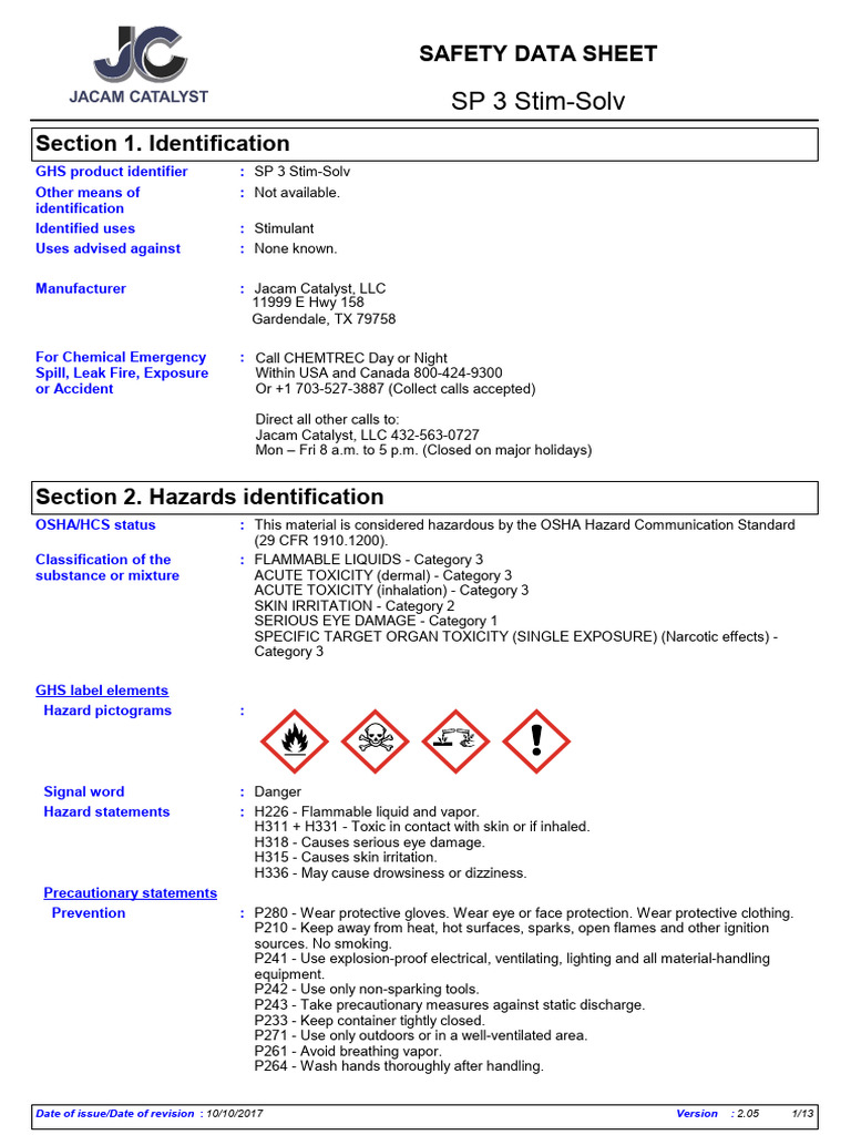 JACAM-SP3 | PDF | Toxicity | Waste